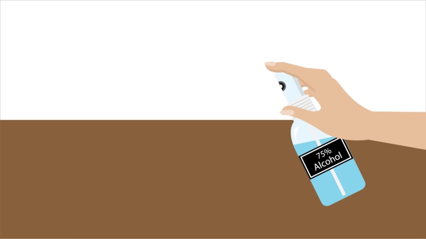 Cartoon Animation of Hand Apply Stock Footage Video (100% Royalty-free ...