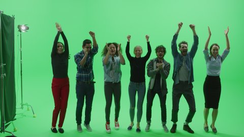 510 Concert crowd green screen Stock Video Footage - 4K and HD Video ...