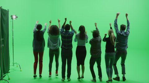 510 Concert crowd green screen Stock Video Footage - 4K and HD Video ...