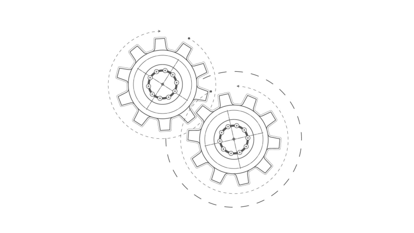 Rotating Gear . Gears On Stock Footage Video (100% Royalty-free ...