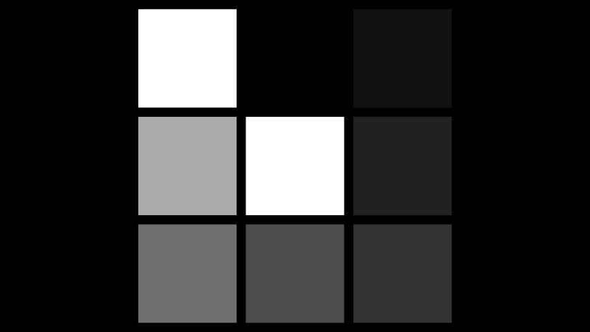 black white television test pattern no Stock Footage Video (100% ...