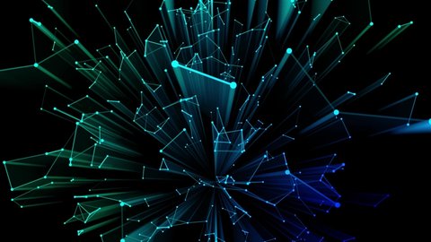 Motion Abstract Technology Concept Background Digital Stock Footage ...