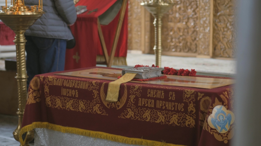 easter service shroud "beautiful joseph tree Stock Footage Video (100% ...