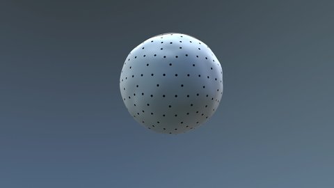 Polygonal Ball Transformed Distorted Display Lines: Video có sẵn (100% ...