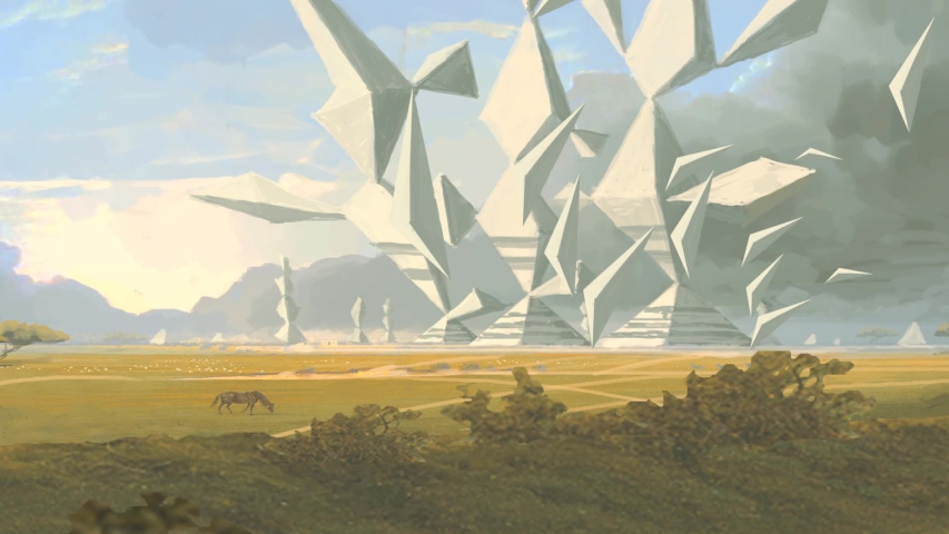 Alien World Game Background Stock Video Footage - 4K and HD Video Clips ...