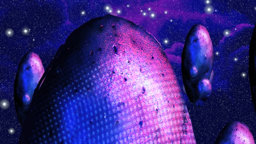 Cosmic Insect Hive. Futuristic Science Stock Footage Video (100% ...