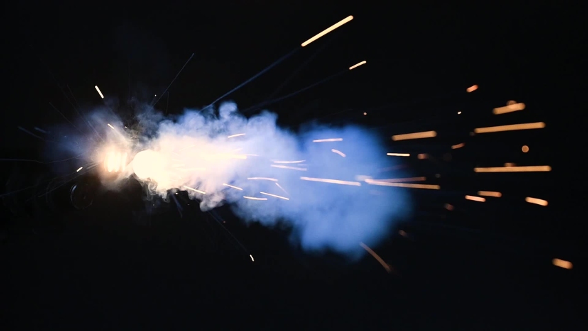 Realistic Shotgun Shot with Smoke Stock Footage Video (100% Royalty ...