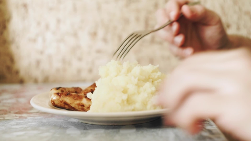 Closeup of Mashed Potatoes image - Free stock photo - Public Domain ...
