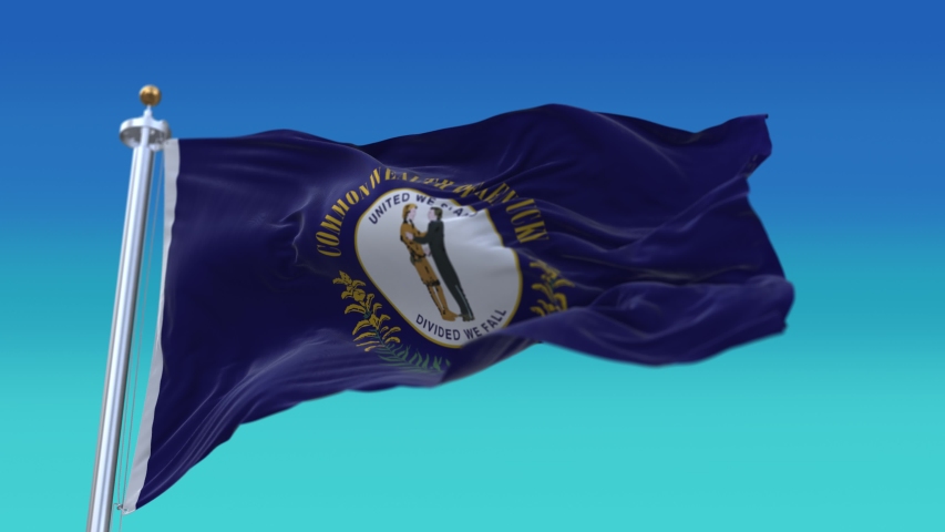 Kentucky State Flag Stock Video Footage - 4K and HD Video Clips ...