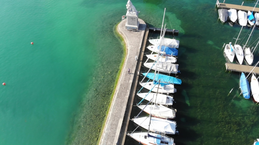 View of Lake Zurich and the City image - Free stock photo - Public ...