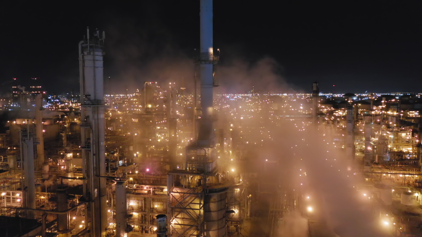 Refinery total Stock Video Footage - 4K and HD Video Clips | Shutterstock