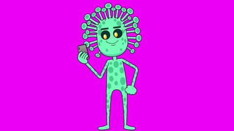 animation gif character fashion dancing eye Stock Footage Video (100% ...