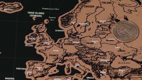 Scratch world map Stock Video Footage - 4K and HD Video Clips ...