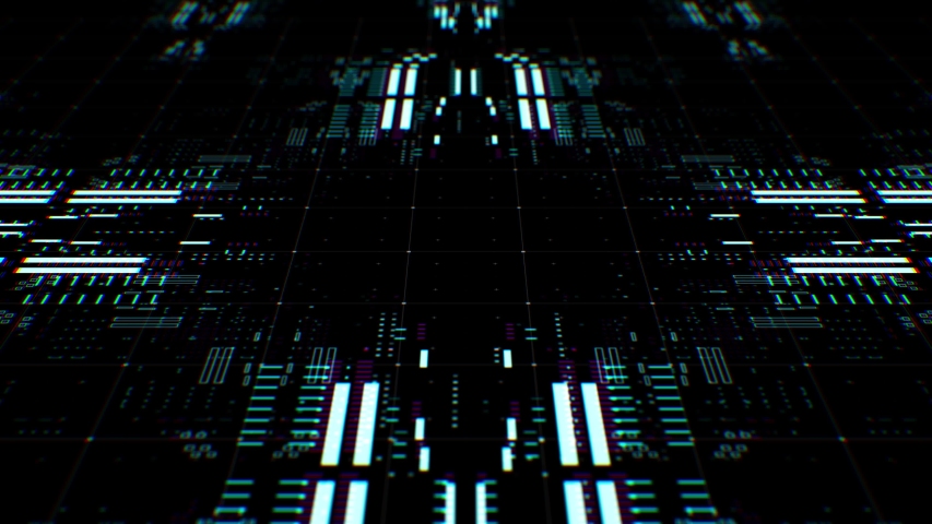 complex technology background multi layered 3d Stock Footage Video (100 ...