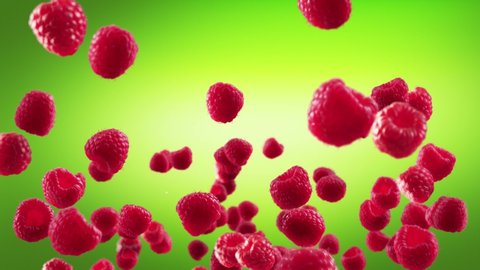 flying raspberry blue background Stock Footage Video (100% Royalty-free ...