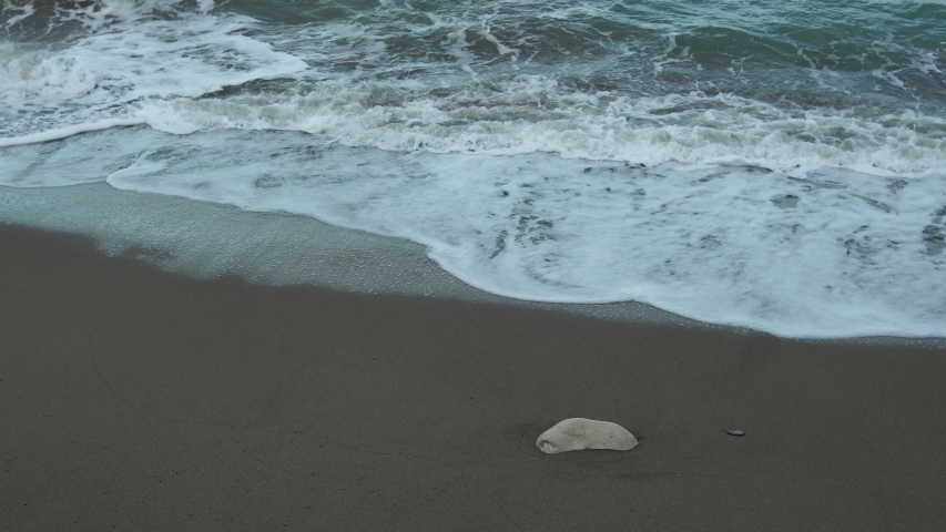 Sea Evening Point View First Perspective Stock Footage Video (100% ...