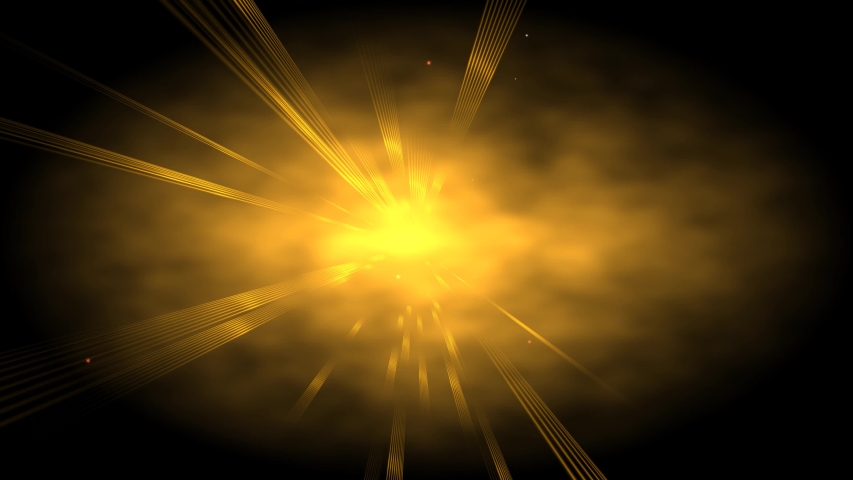 4k yellow light ray animation Stock Footage Video (100% Royalty-free ...