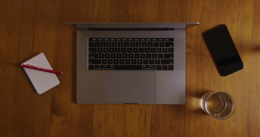 Laptop birds eye Stock Video Footage - 4K and HD Video Clips | Shutterstock