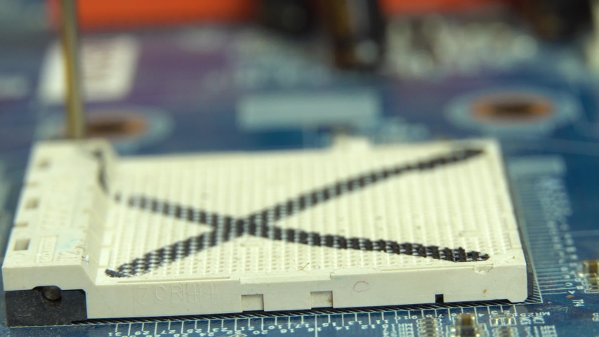 removing replacing computer processor cpu installing Stock Footage Video (100% Royalty-free ...