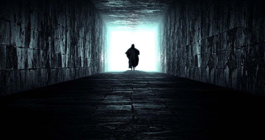 Death Coming On the Corridor Stock Footage Video (100% Royalty-free ...