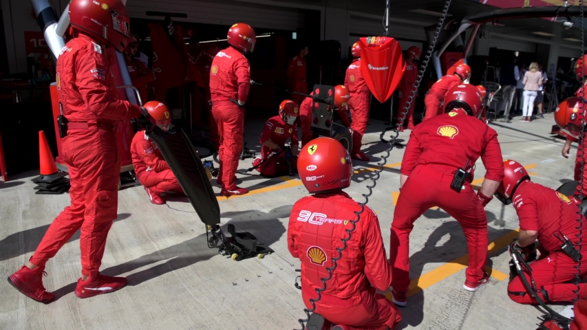 F1 Pit Stop Stock Videos – Royalty-Free HD & 4K Videos | Pond5