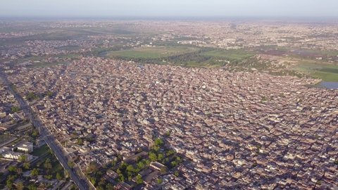 Lahore Population Housing Societies Top Around Stock Footage Video (100 ...