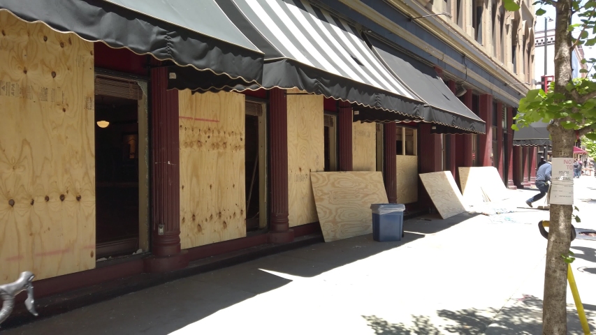 Broken store front Stock Video Footage - 4K and HD Video Clips ...