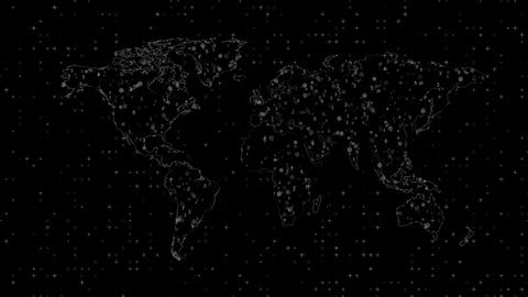 Png Alphaworld Map Grid Hud Elementsplus Stock Footage Video (100% ...