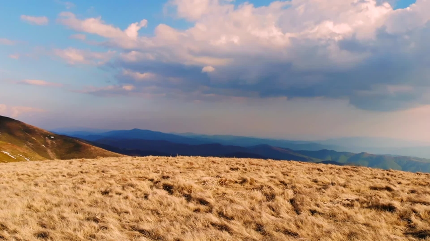 Landscape with Hills and Sky in Ukraine image - Free stock photo ...