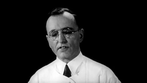 1930s Doctor John H Stokes Discusses Stock Footage Video (100% Royalty ...