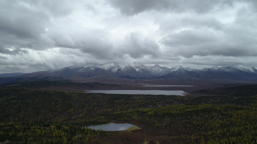 Mountains and Pond Landscape with majestic scenery image - Free stock ...