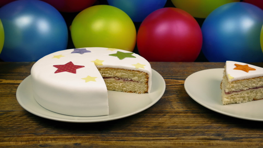 Slice Of Cake On A Plate Image Free Stock Photo Public Domain Photo