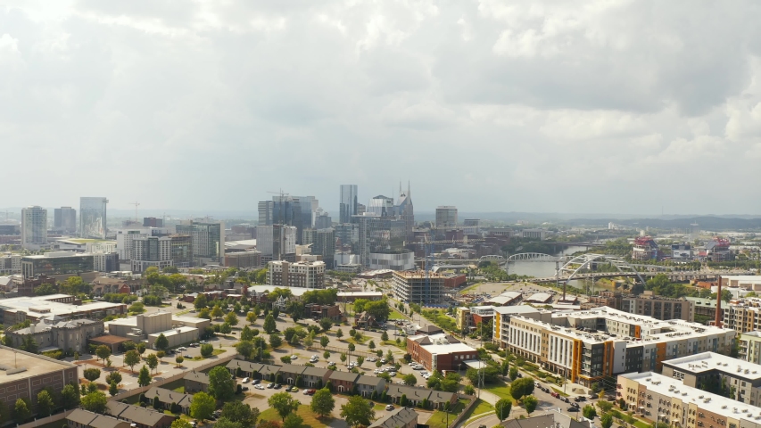 Skyline and Cityscape of Nashville image - Free stock photo - Public ...