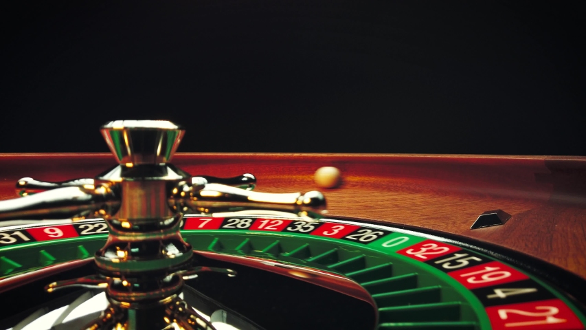 Roulette Wheel Close up Isolated Stock Footage Video (100% Royalty-free ...