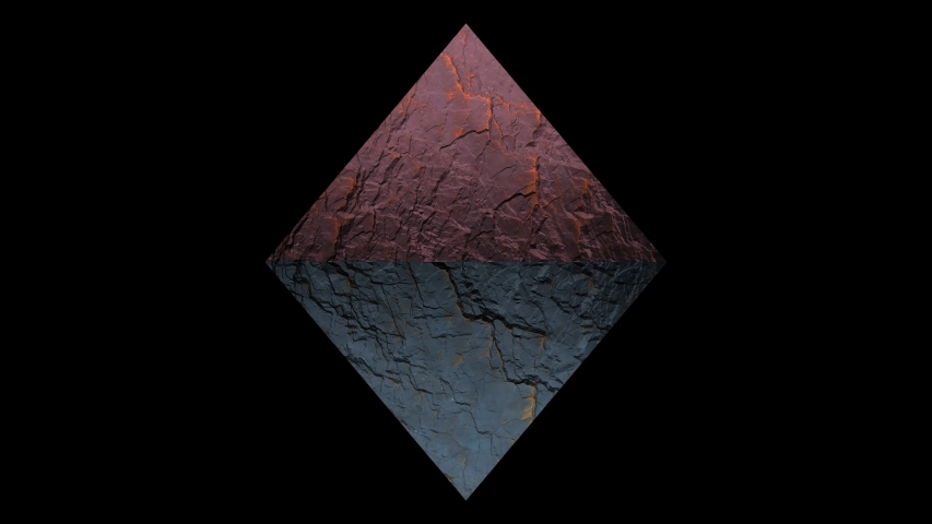 Abstract Geometry and a Rock Stock Footage Video (100% Royalty-free ...