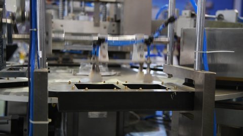 Robotic Arm Picking Factory Stock Footage Video (100% Royalty-free ...