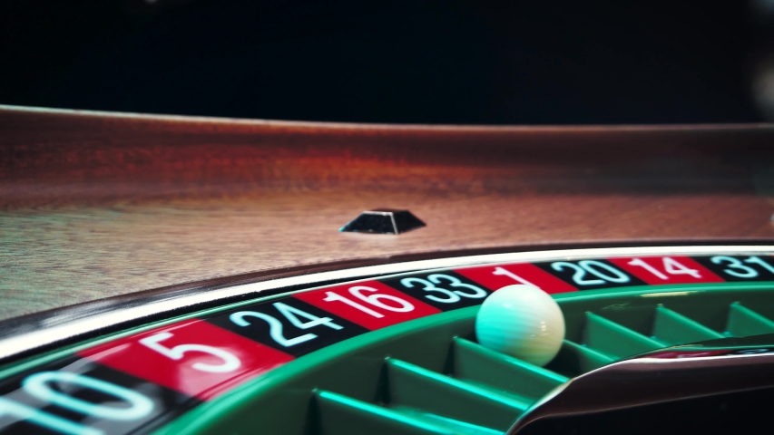 Roulette Wheel Close up Isolated Stock Footage Video (100% Royalty-free ...