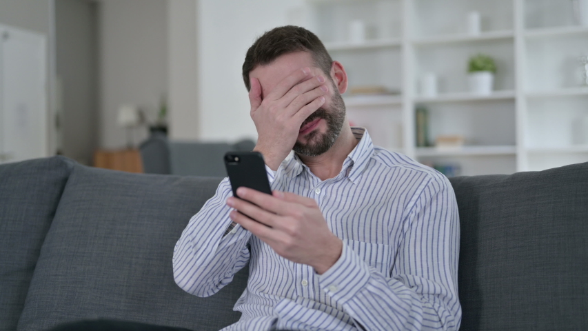 Young Man Reacting to Failure Stock Footage Video (100% Royalty-free ...