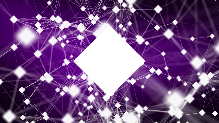 crystal white square rotated 45 degrees Stock Footage Video (100% ...