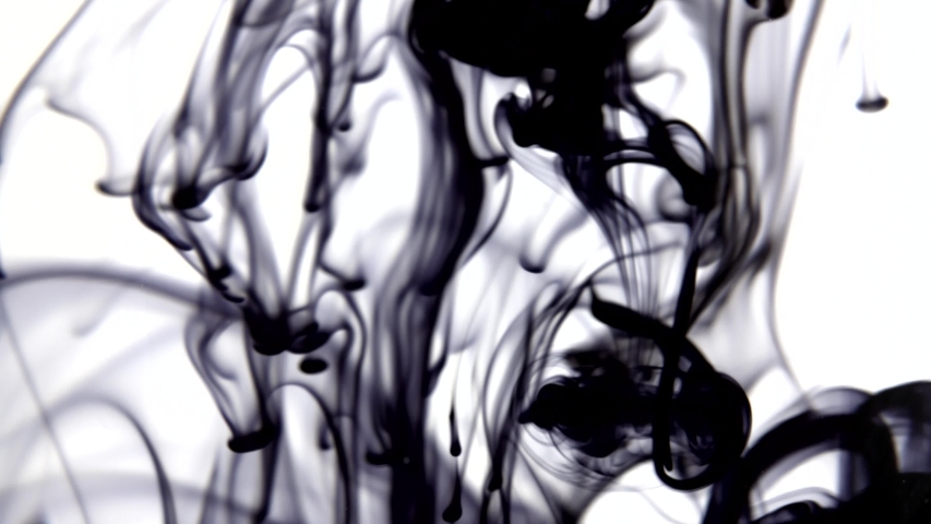 paint brush stroke transition horizontal moving abstract painting ...