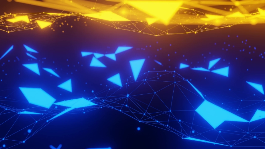 Abstract Plexus Digital Blue Orange Color Stock Footage Video (100% ... Abstract Plexus Digital Blue Orange Color Stock Footage Video (100% ...