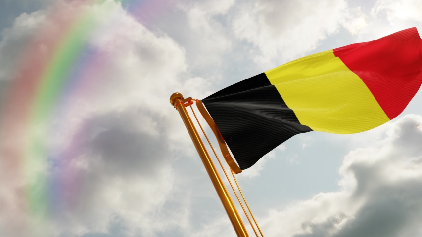 Flag Belgium Animation Stock Video Footage - 4K and HD Video Clips ...