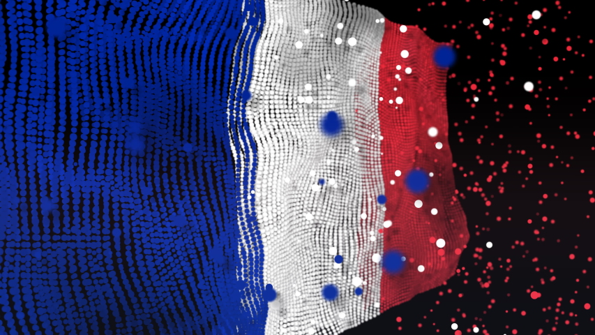 Amazing Particle Animation of the Stock Footage Video (100% Royalty ...