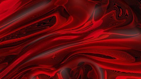 Waves Flowing Abstract Mystical Background Red Stock Footage Video (100 ...