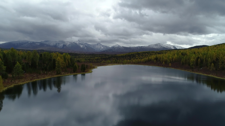 Mountains and Pond Landscape with majestic scenery image - Free stock ...