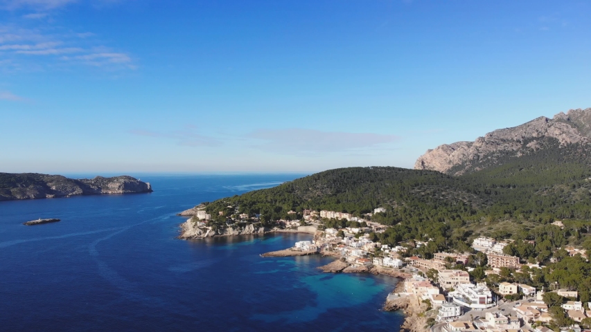 Coastline and scenic landscape in Mallorca, Spain image - Free stock ...
