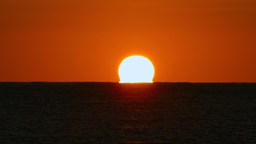 A Bright Yellow Sun Rising Stock Footage Video (100% Royalty-free ...