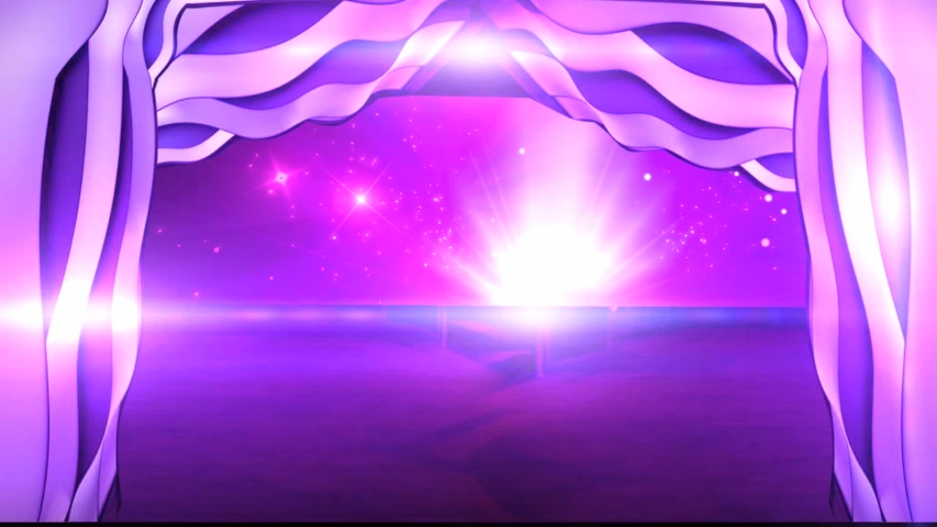 virtual entertainment studio set background Stock Footage Video (100% ...