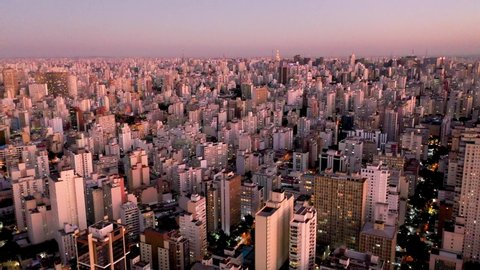 Aerial Landscape City Life Scene Great Stock Footage Video (100% ...