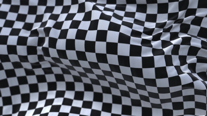 4k Checkered Race Flag Check Stock Footage Video (100% Royalty-free ...